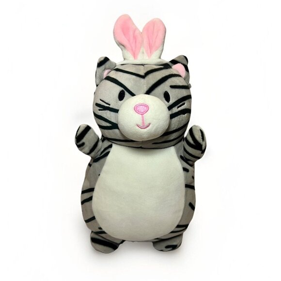 Squishmallows | Toys | Squishmallow Zaria Cat Hug Mees Plush Gray ...